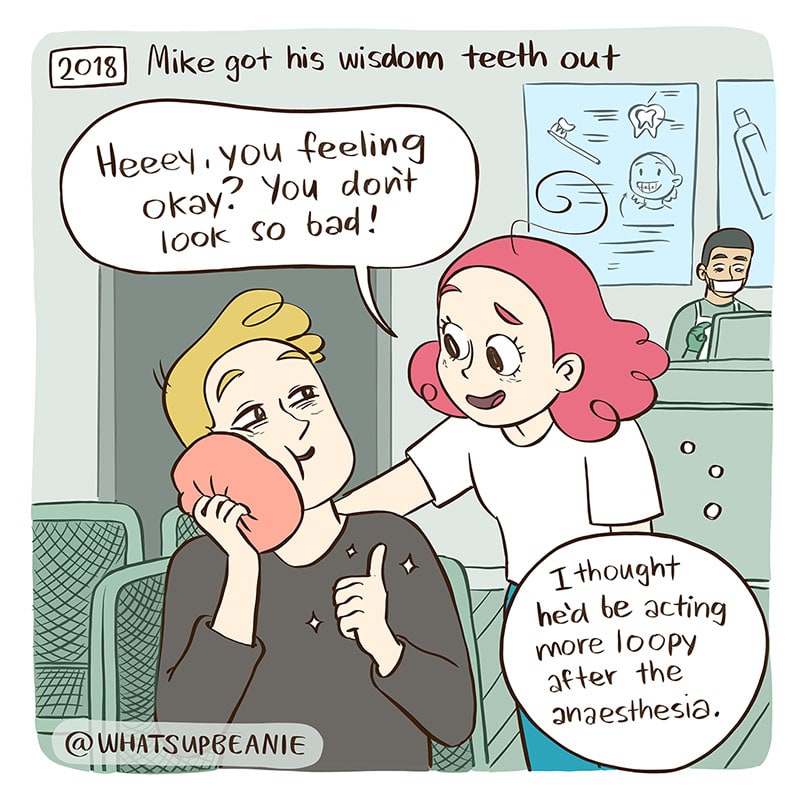 Read Beanie's Comics :: Wisdom Teeth | Tapas Comics