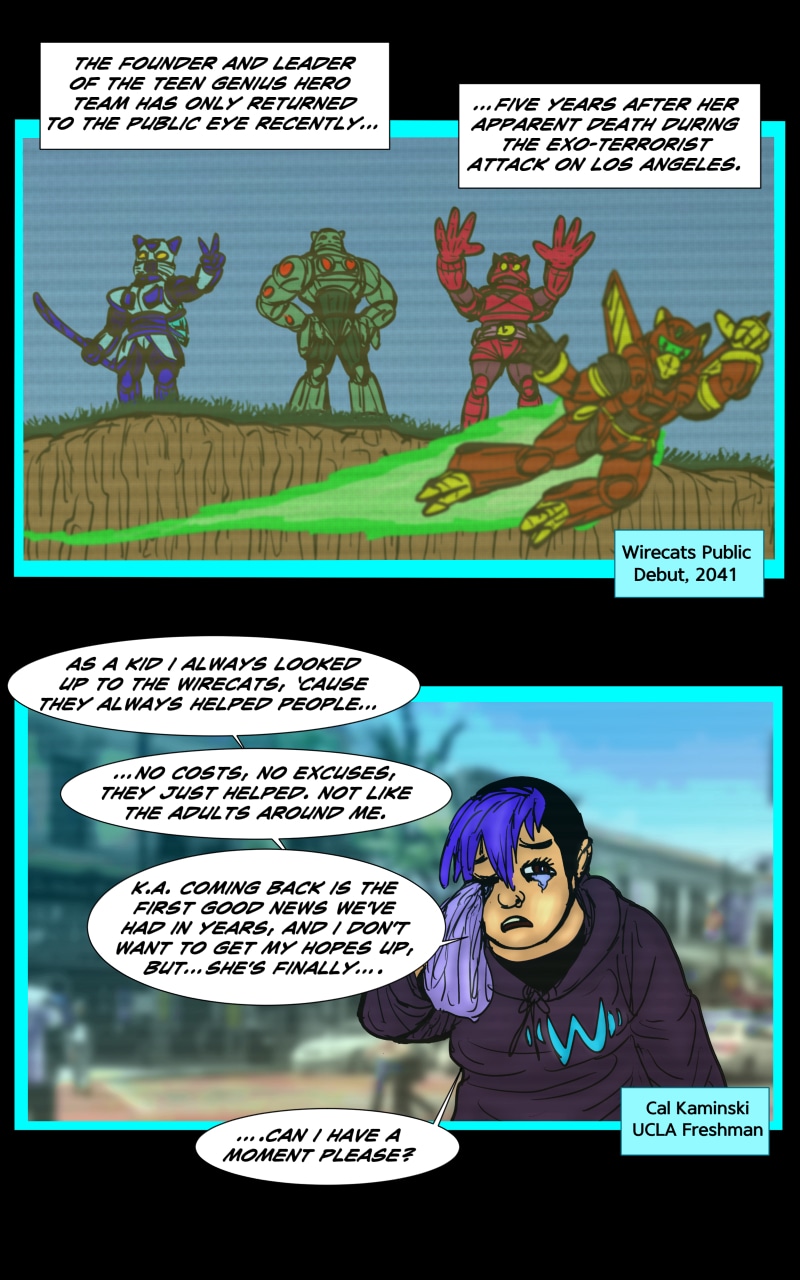 Read We Are The Wirecats :: 2-2 | Tapas Comics