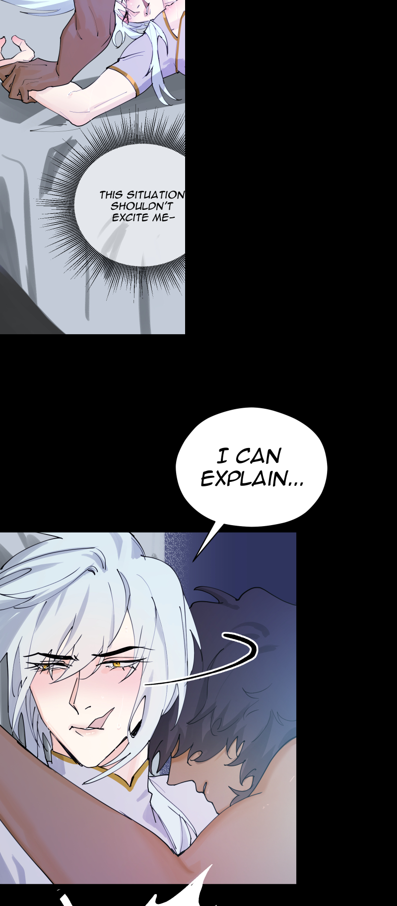 Read The White Saint and His Dumb Dog :: Super Spicy Special - Part 4 + NEWS!! | Tapas Comics