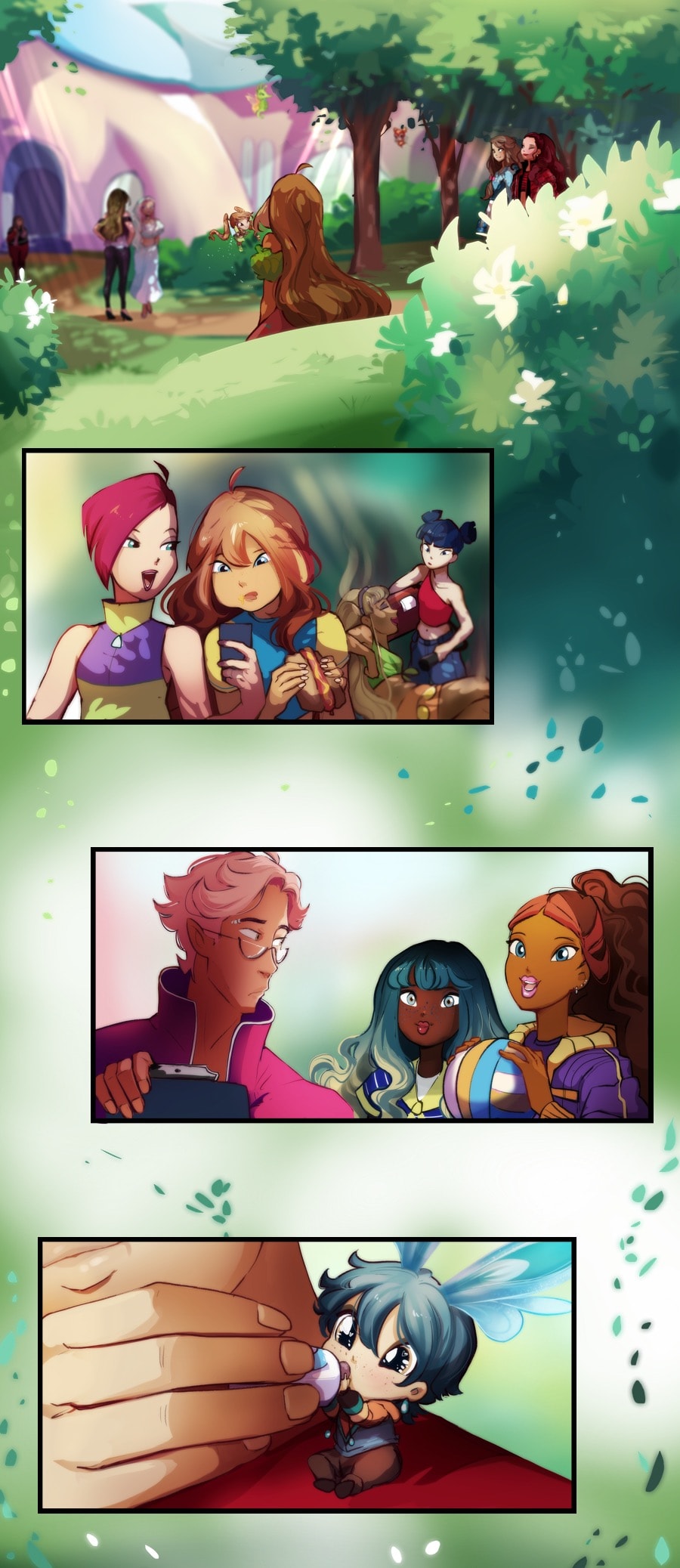 Read Just Us Fairies :: #1: Stars In Your Eyes | Tapas Comics