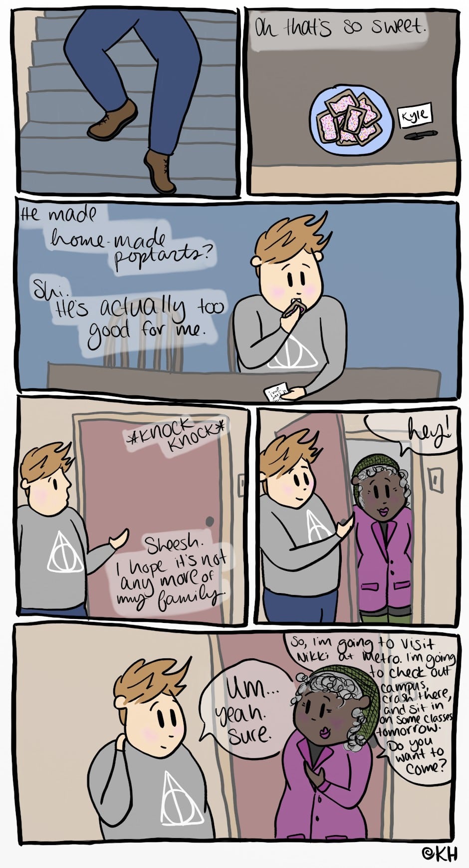 Read Here s What Happened Morning Visitor Tapas Comics