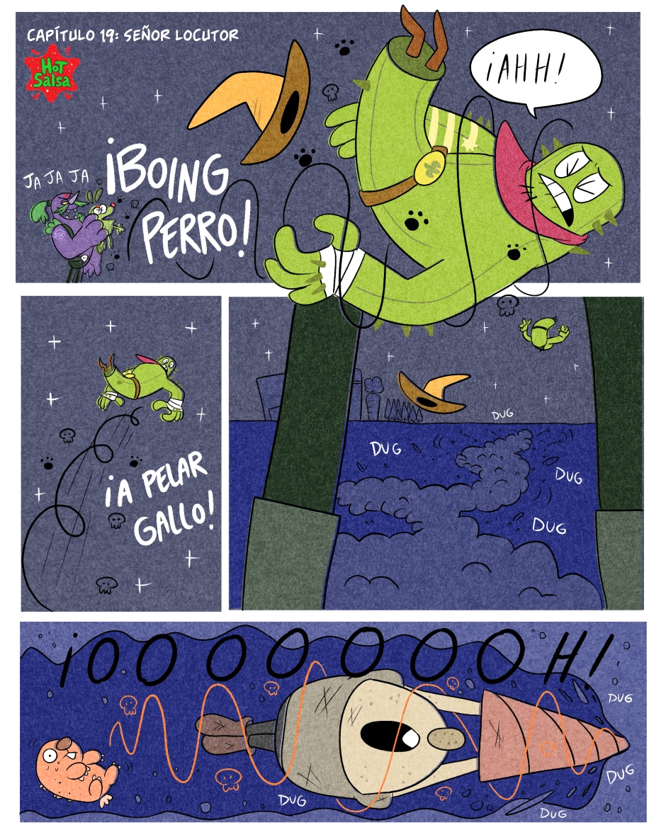 Read Hot Salsa: Deseo tu Pistola (ESP) :: Señor Locutor | Tapas Comics