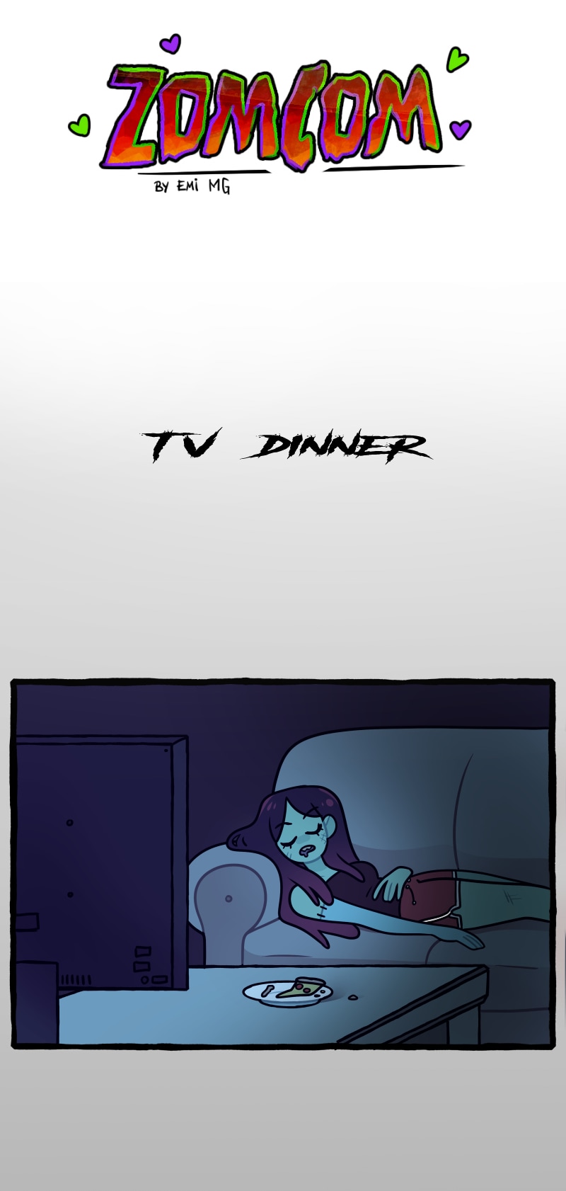 Read Zomcom :: TV Dinner + Plush Launch! | Tapas Comics