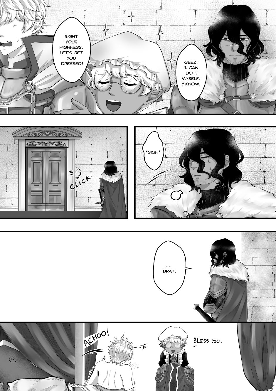 Read The Prince & His Knight :: CH.1Page 10 - 12 | Tapas Comics