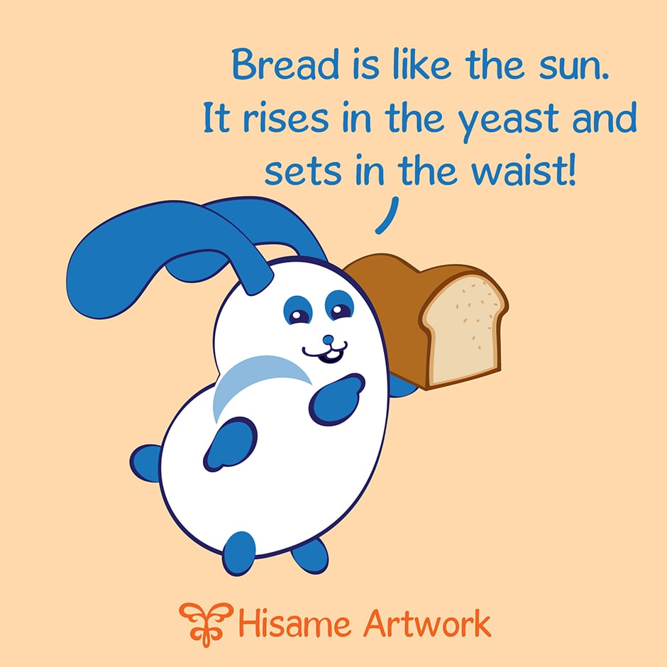 Read Ernest's slice of life :: Bread is like the sun! | Tapas Comics