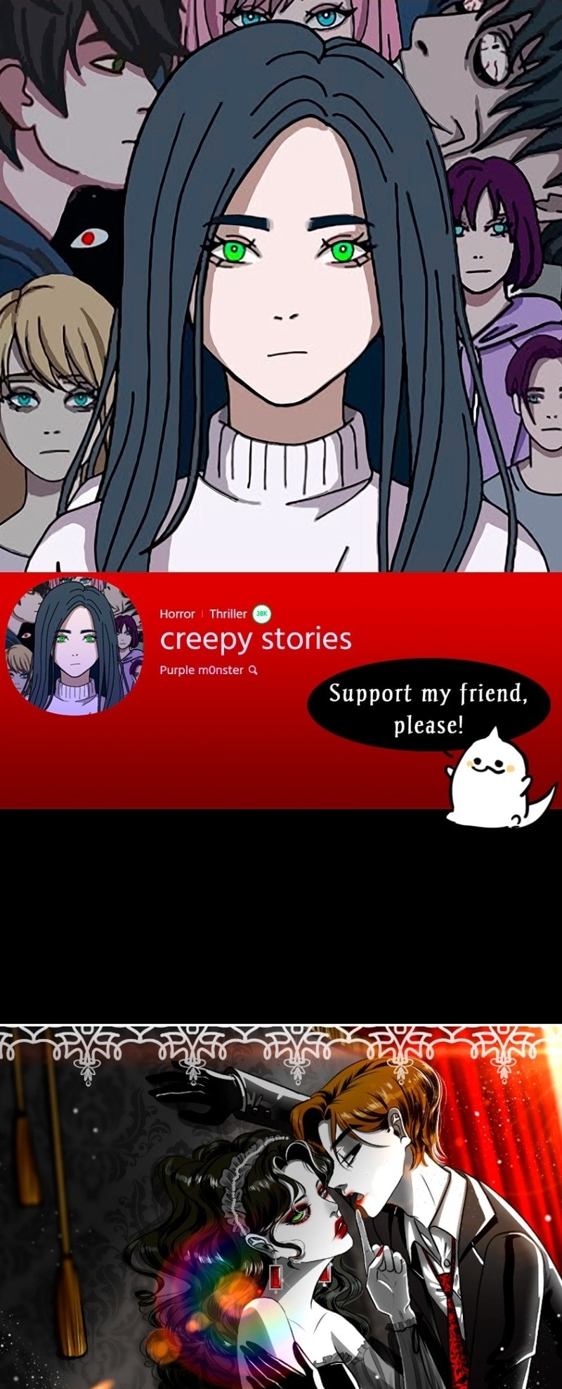 Read JEFF ALLAN WOODS THE KILLER CreepyPasta BL comic :: 14. OPEN THE DOOR | Tapas Comics