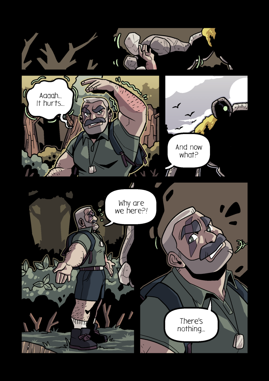 Read Cryptid Hunter :: 3: 14-15 | Tapas Comics