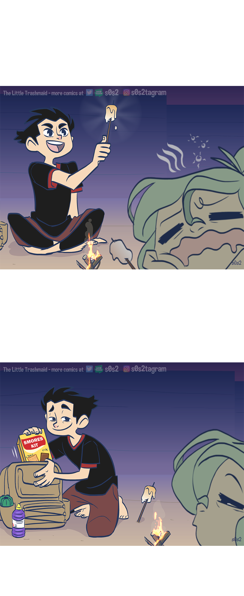 Read The Little Trashmaid :: Smore | Tapas Comics