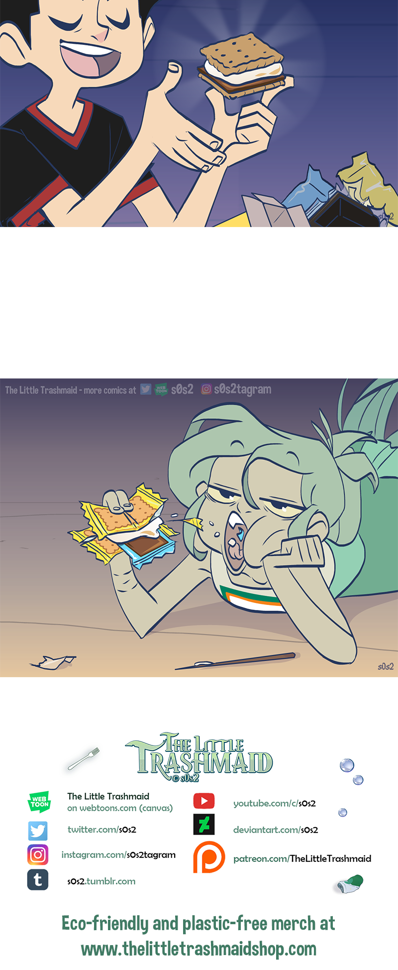 Read The Little Trashmaid :: Smore | Tapas Comics