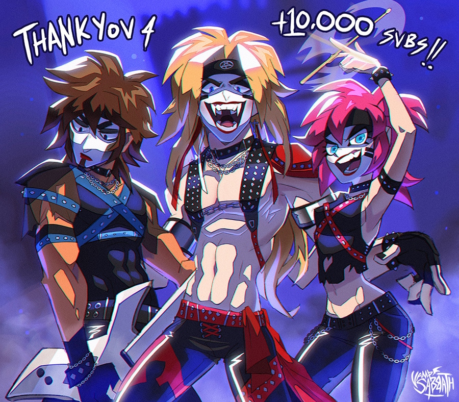 Read Vamp Sabbath :: Thank you for +10k Subs! | Tapas Comics