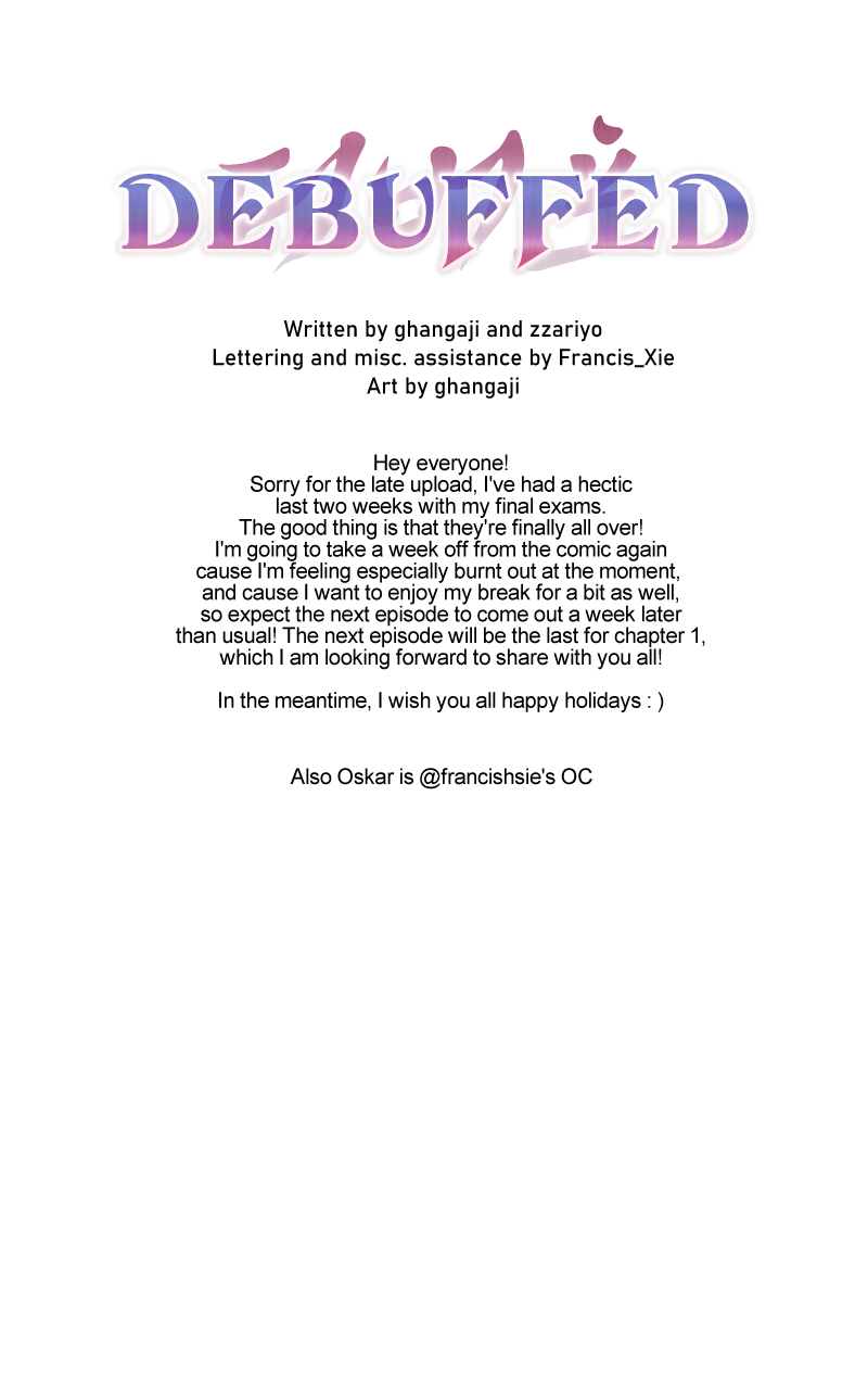 Read Debuffed :: Ch. 1 Ep. 6 (Pt. 2) | Tapas Comics