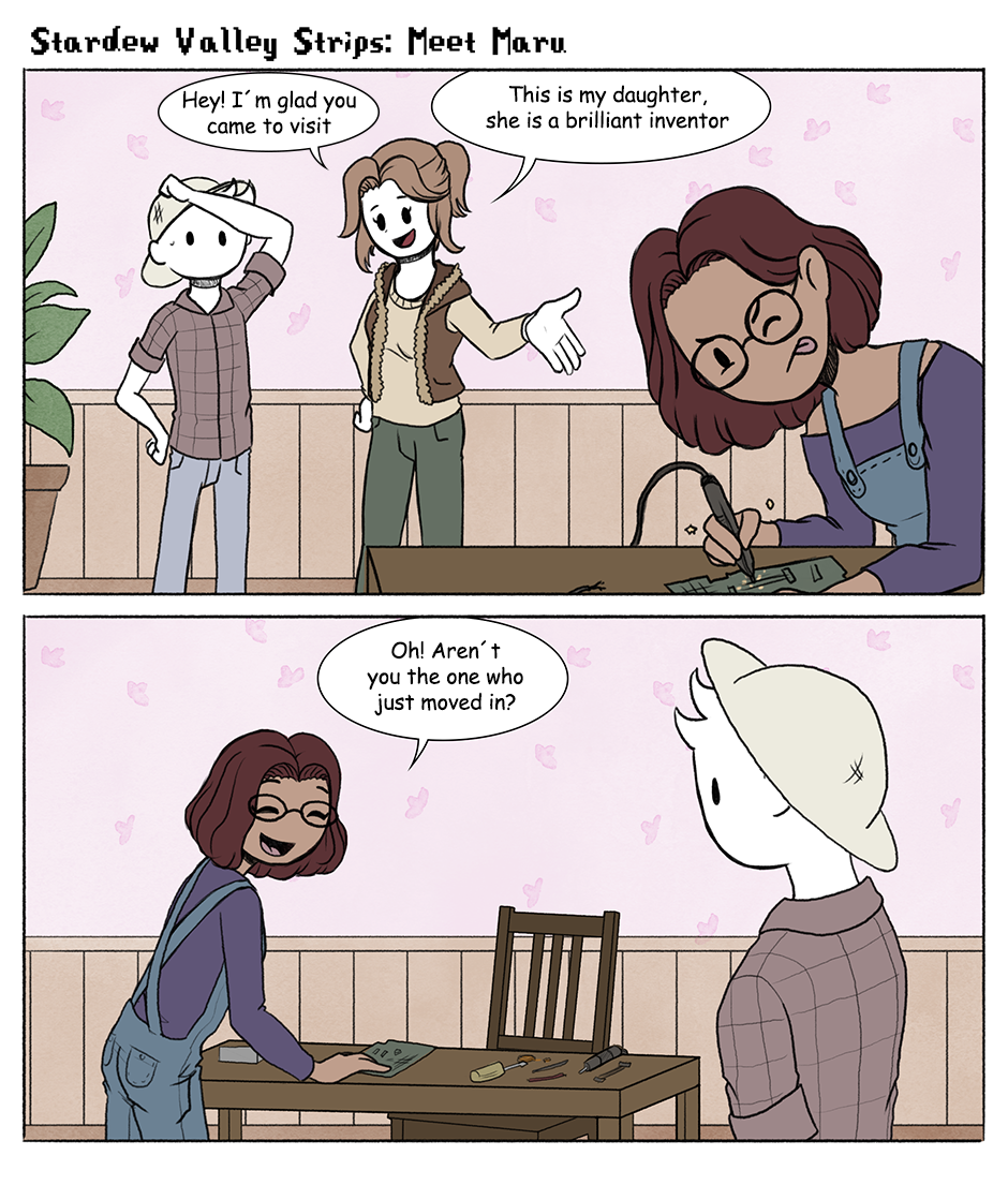 Read Stardew Valley Strips :: Meet Maru | Tapas Comics