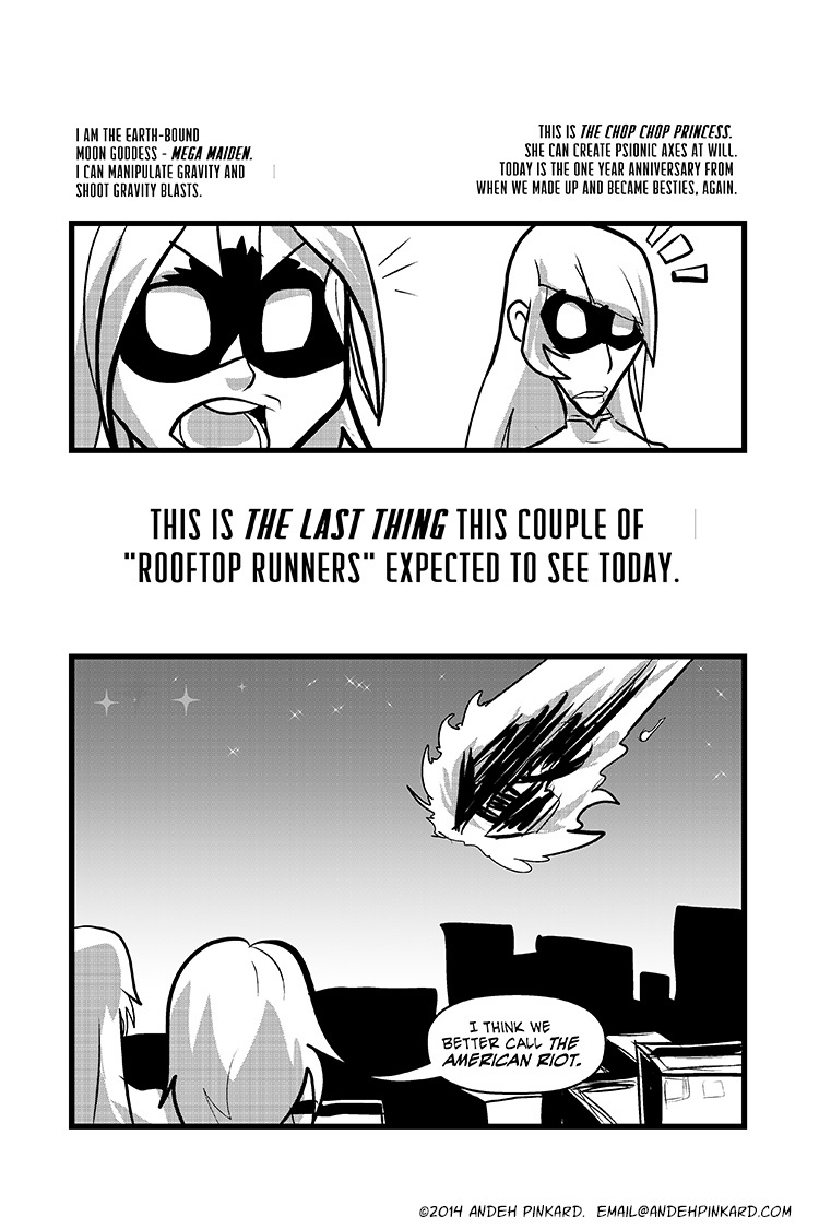 Read Mega Maiden :: Stellar! | Tapas Comics