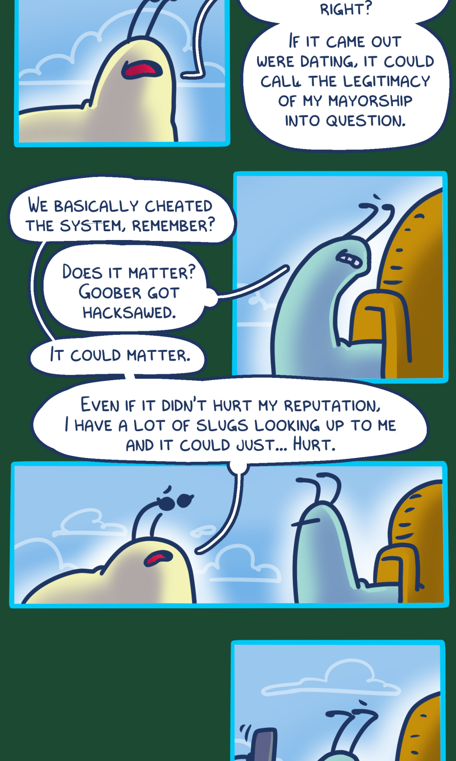 Read Critter Comics :: Snails - 09 - Exposed | Tapas Comics