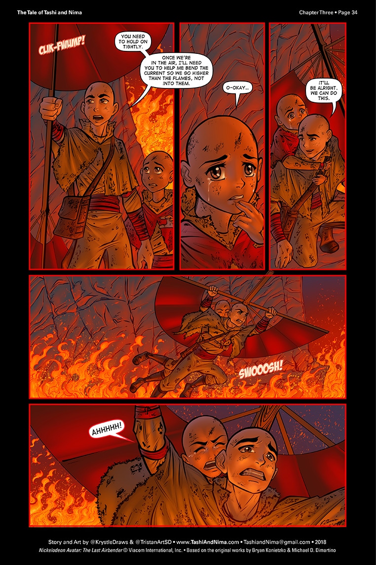 Read Avatar: The Tale of Tashi and Nima :: V.1, Ch.3 - (pgs. 26-37 ...