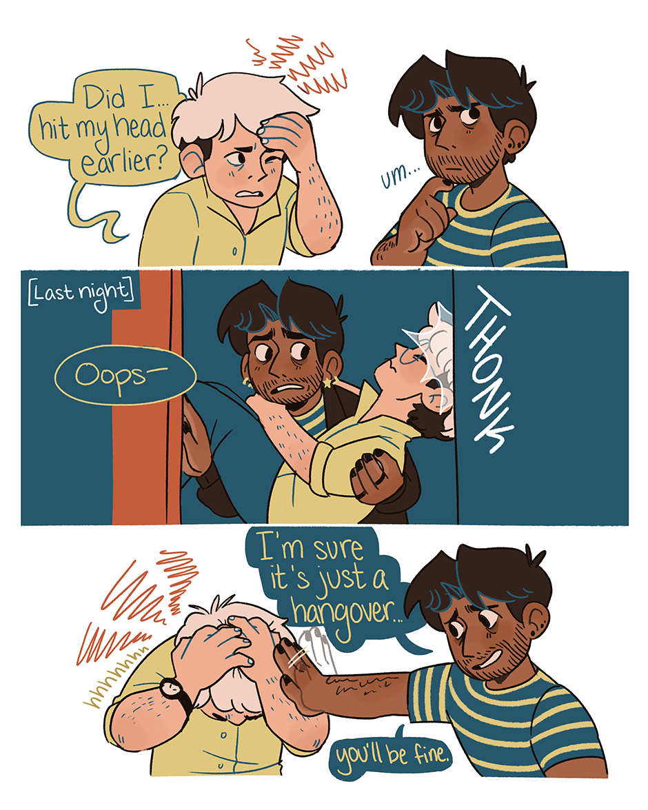 Read Jon and Alex :: New Year celebrations | Tapas Comics