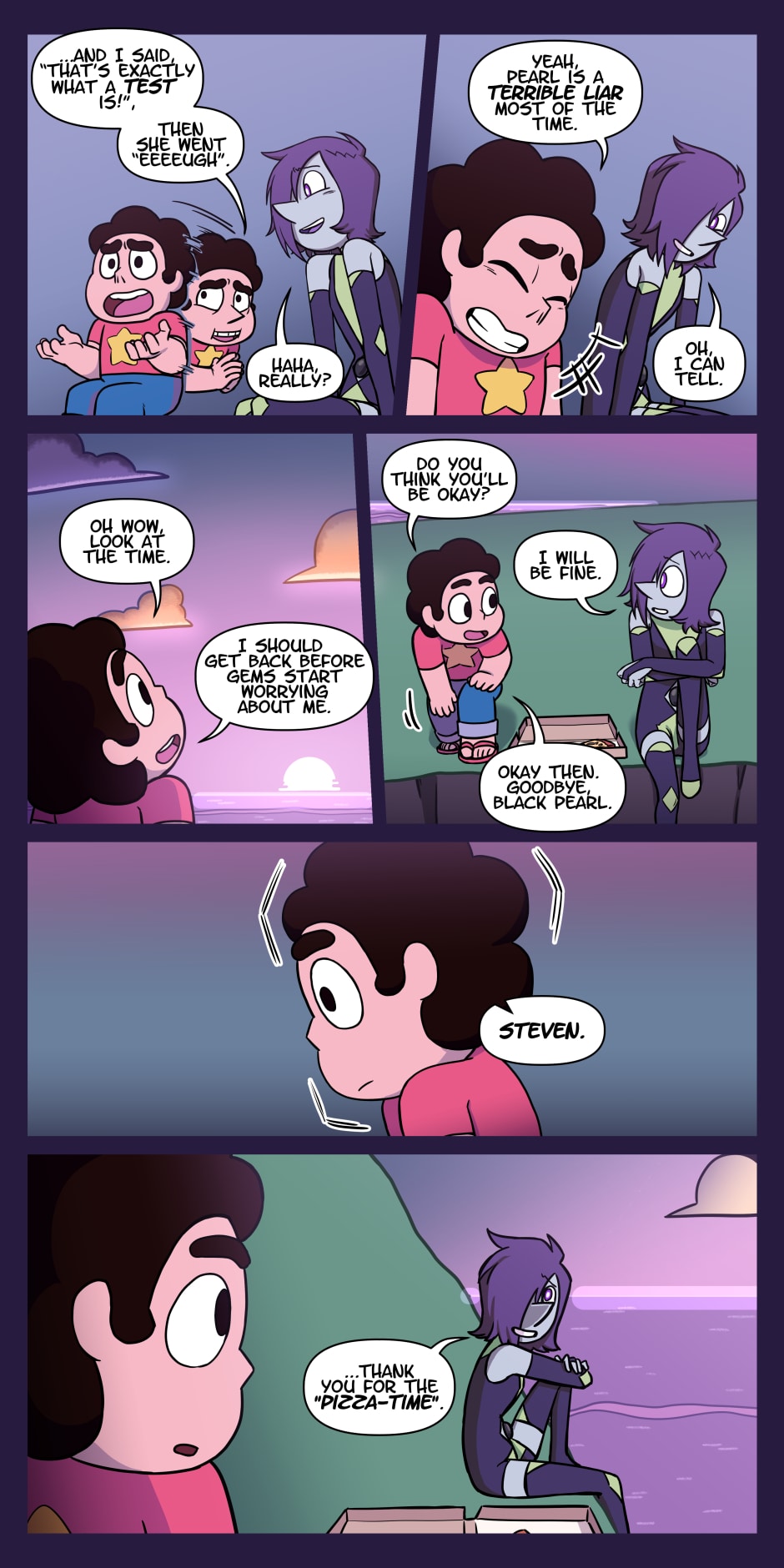 Read Steven Universe : The Story of Black Pearl (SU fan comic) :: ep 10 ...