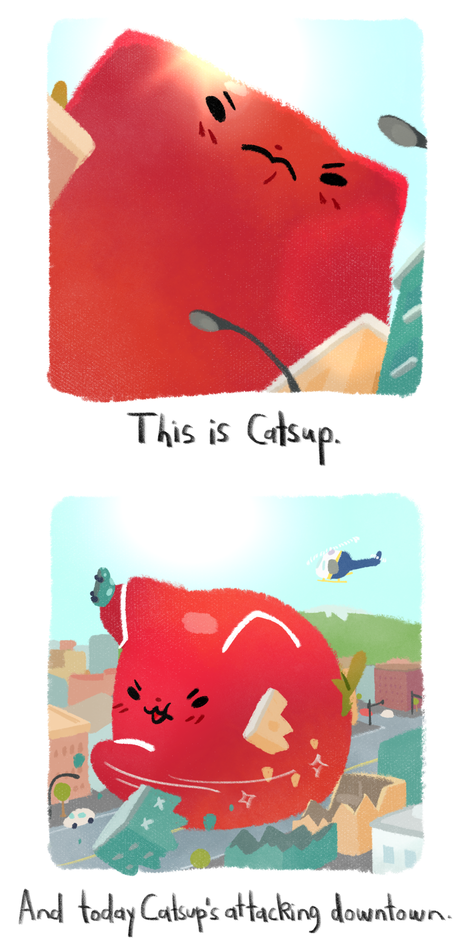 Read Catsup on Top :: Giant | Tapas Comics