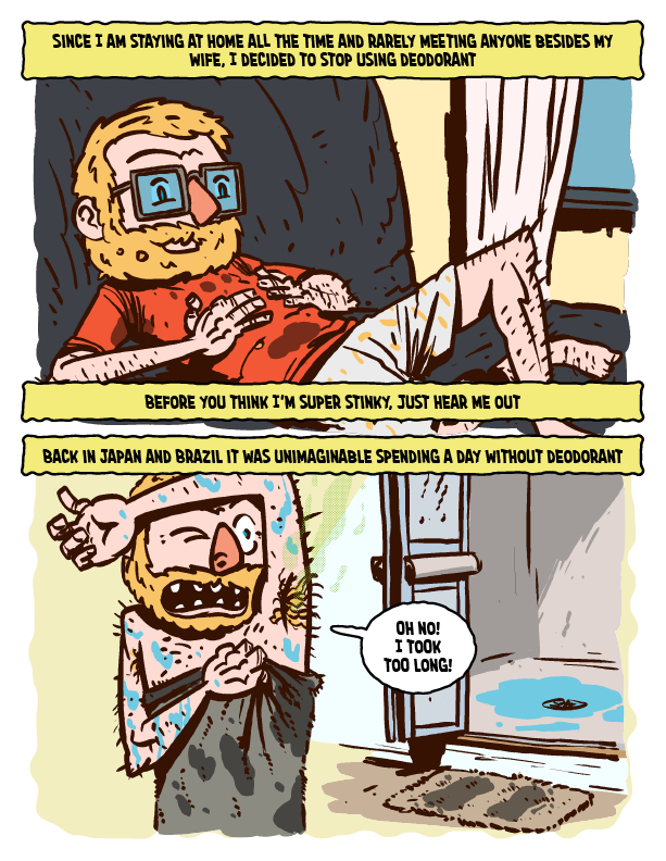 Read Felipe's Adventures! :: Ep9 Deodorant | Tapas Comics