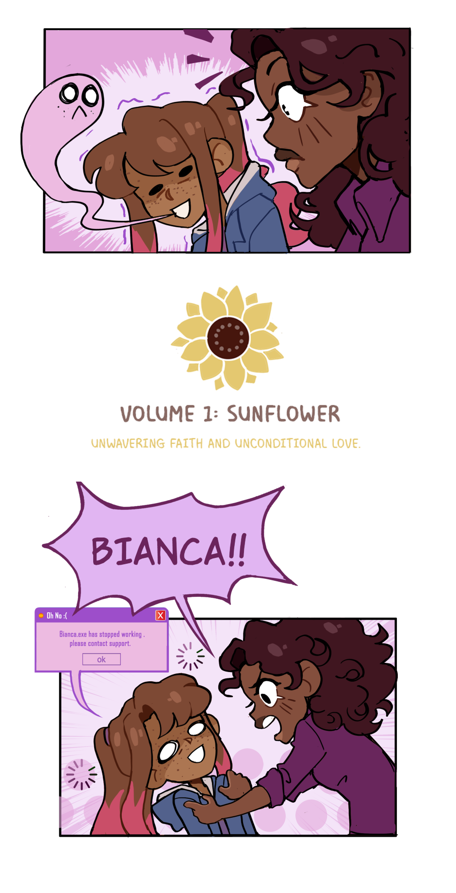 Read Sunflowers and Lavender :: SUNFLOWER: Part 13.02 | Tapas Comics
