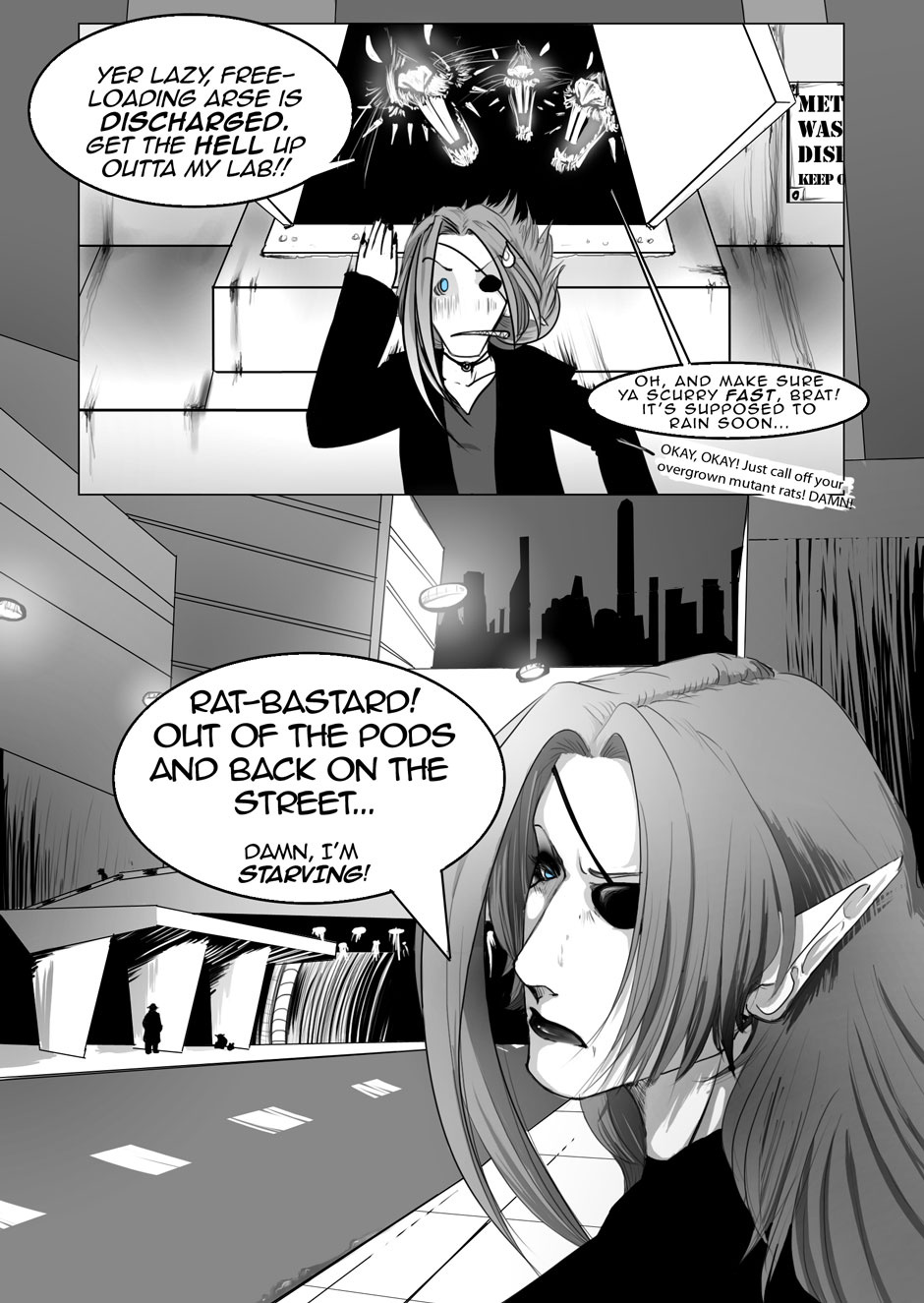 Read Cyber.Baroque :: 00: Complete Prologue | Tapas Comics