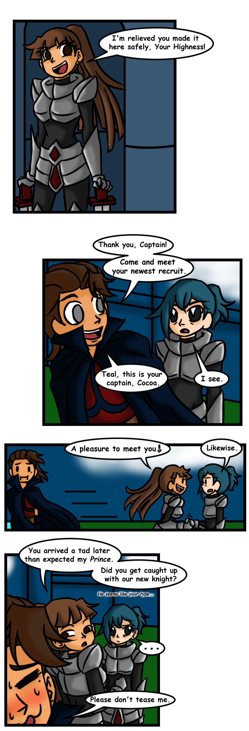 Read Lazily Colored Days :: Captain Cocoa | Tapas Comics