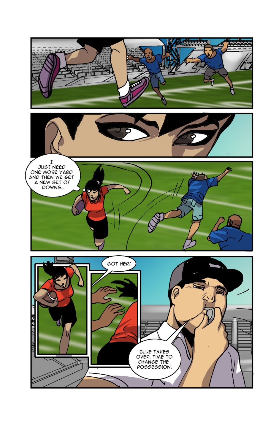 Read Touchdown Dance :: Loose Cannon | Tapas Comics