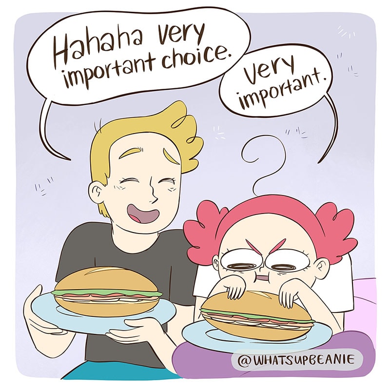 Read Beanie's Comics :: Sandwiches | Tapas Comics