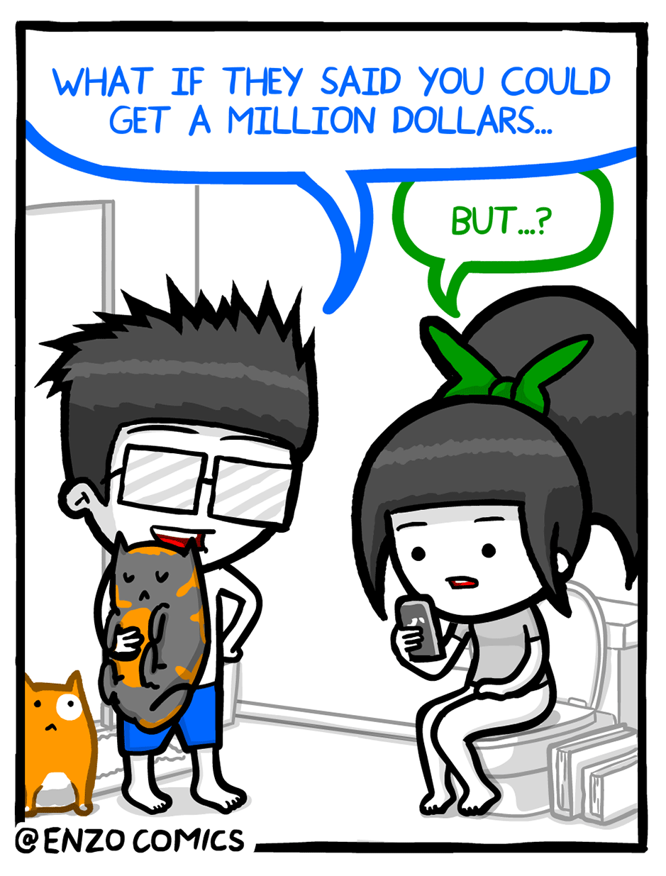 Read Cheer Up, Emo Kid :: Conditional | Tapas Comics