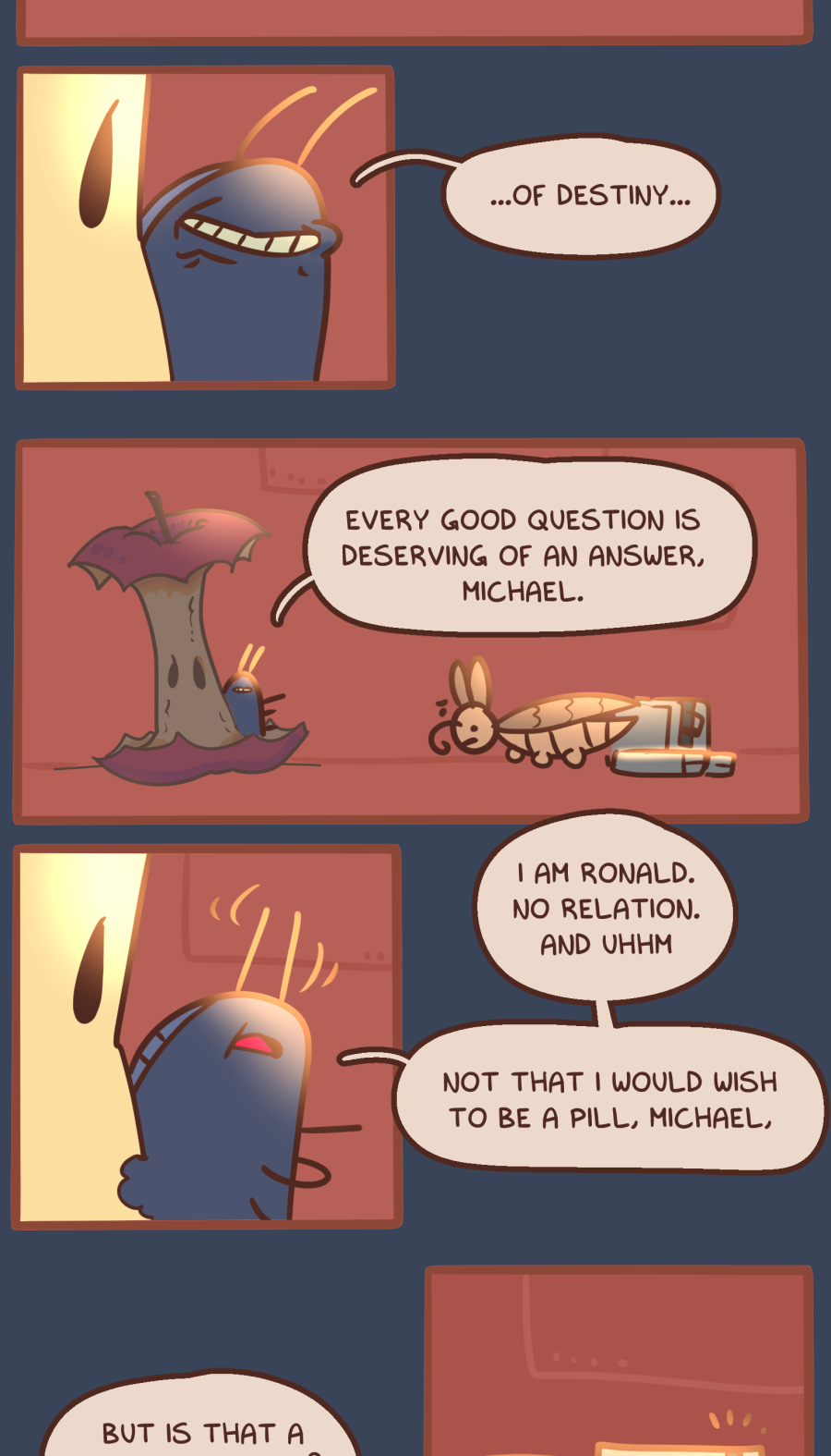 Critter Comics :: Moths - Pleasantries | Tapas