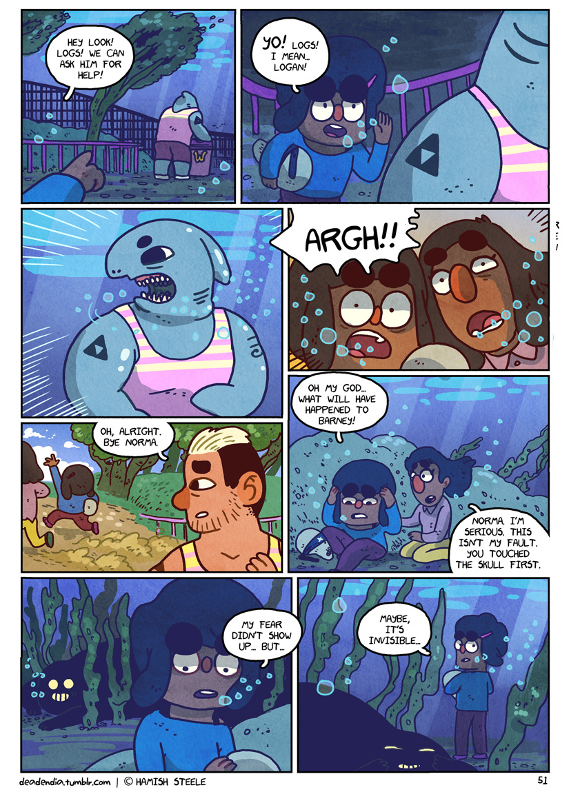 Read DeadEndia: The Original Run :: 3. Plunge | Tapas Comics
