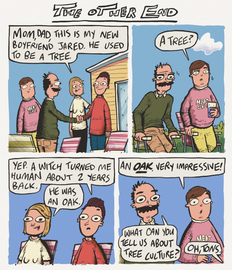 Read The Other End Comics :: tree boy | Tapas Comics