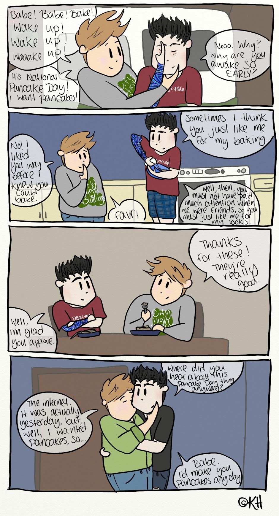 Read Here's What Happened :: Pancakes (bonus comic) | Tapas Comics
