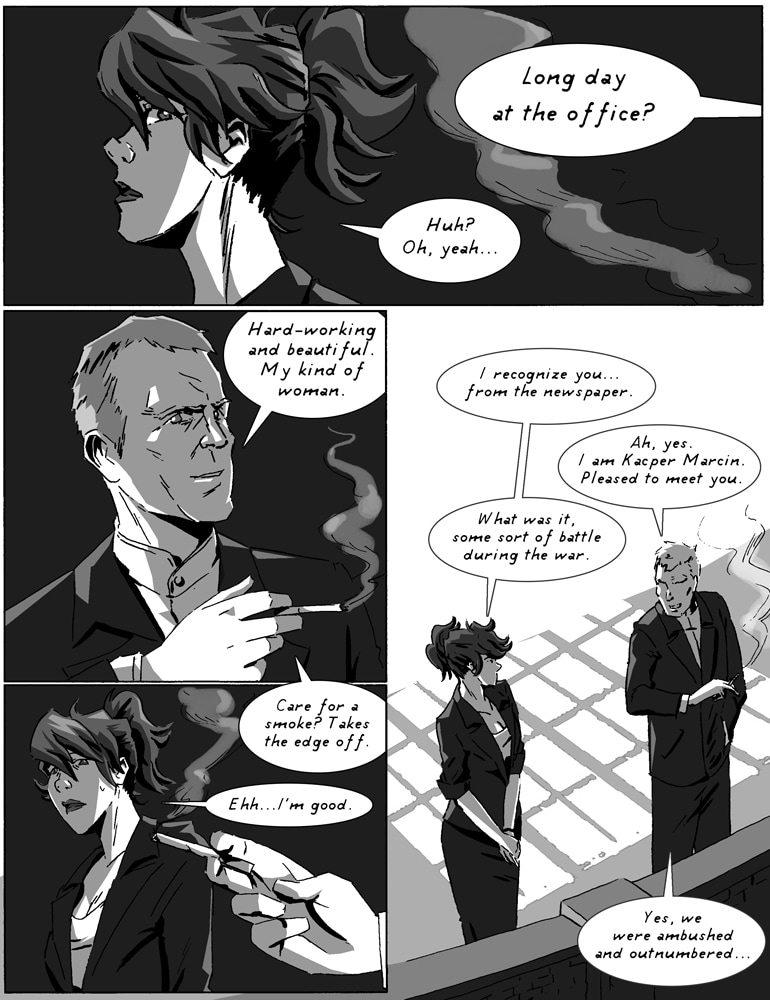 Battle Secretary :: Chapter Two (Part I) | Tapas