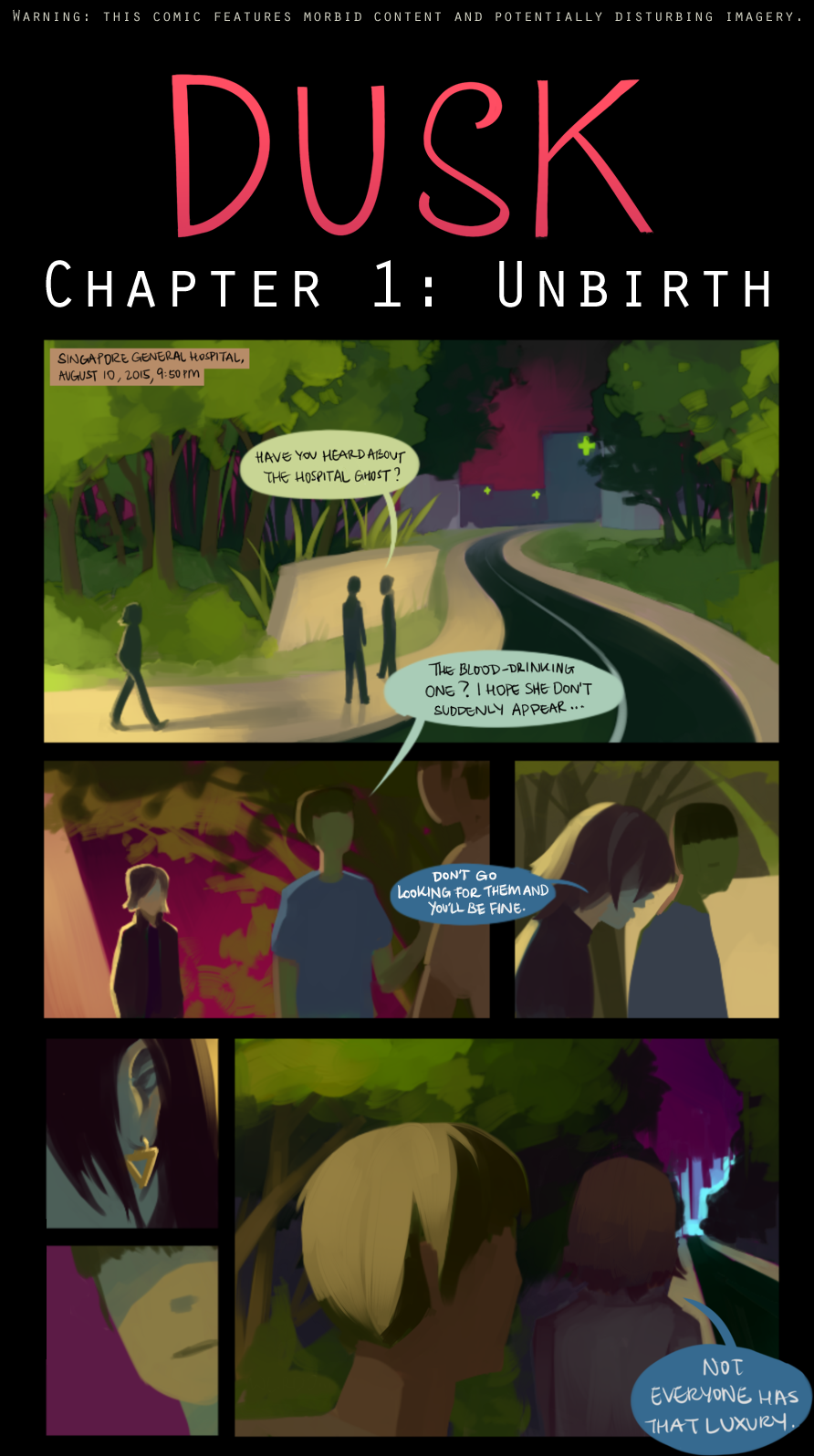 Read Dusk :: Chapter 1: Unbirth (p.1) | Tapas Comics