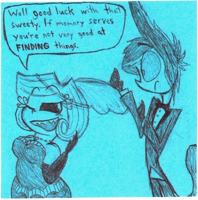 Read Hazbin Hotel: The Forgery :: I missed drawing Mimzy | Tapas Comics