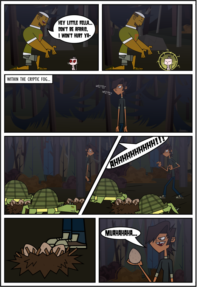 Read Total Drama Outcasts :: Hunt or be Hunted | Tapas Comics