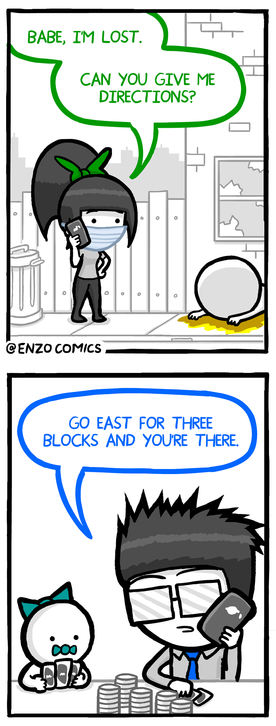 Read Cheer Up, Emo Kid :: Directions | Tapas Comics