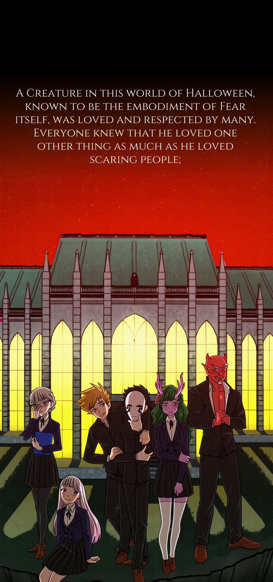 Read Nightmare Academy :: Prologue | Tapas Comics