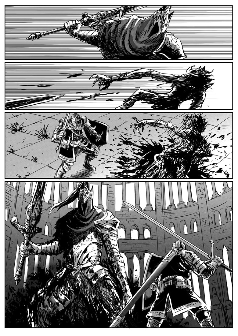 Read Dark Souls: The War of The Ancient Dragons :: Knight Artorias ...