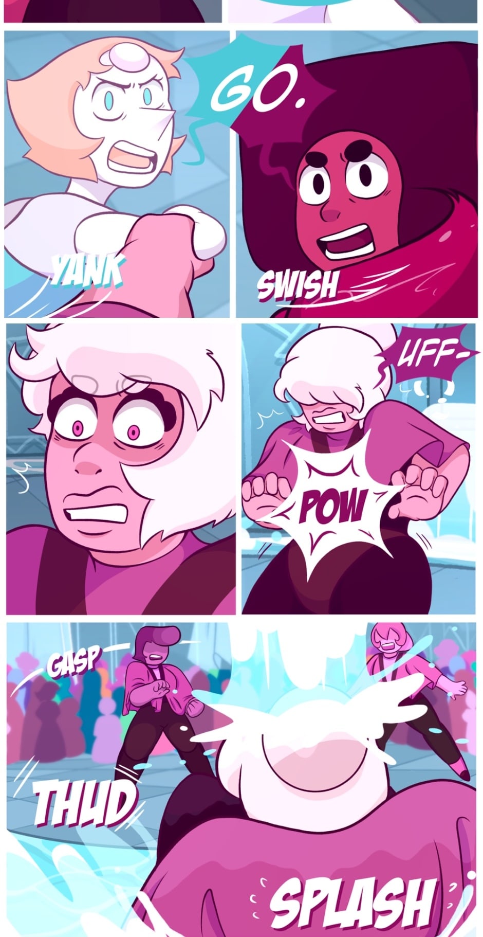 Read Fracture AU ( Steven Universe AU ) :: Sea Me Now (Part 1) | Tapas Comics