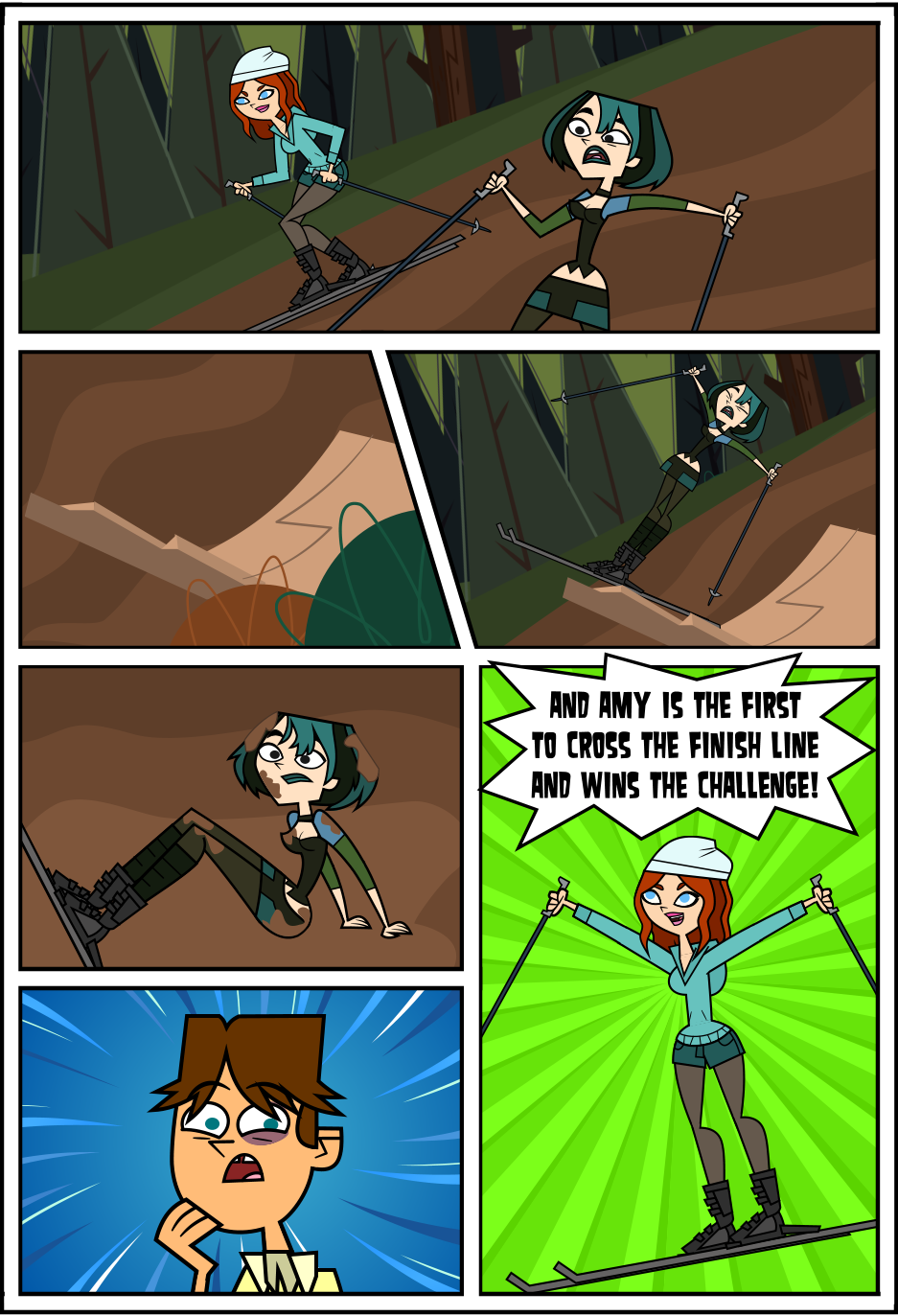 Read Total Drama Outcasts :: Obstacular Shleptacular | Tapas Comics