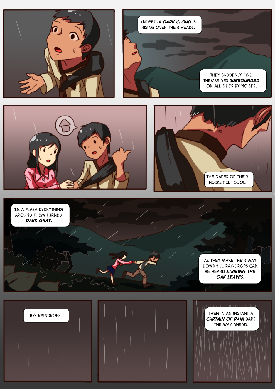 Read Sonagi: A Korean Fable :: 3. Sonagi means, "afternoon rain shower ...