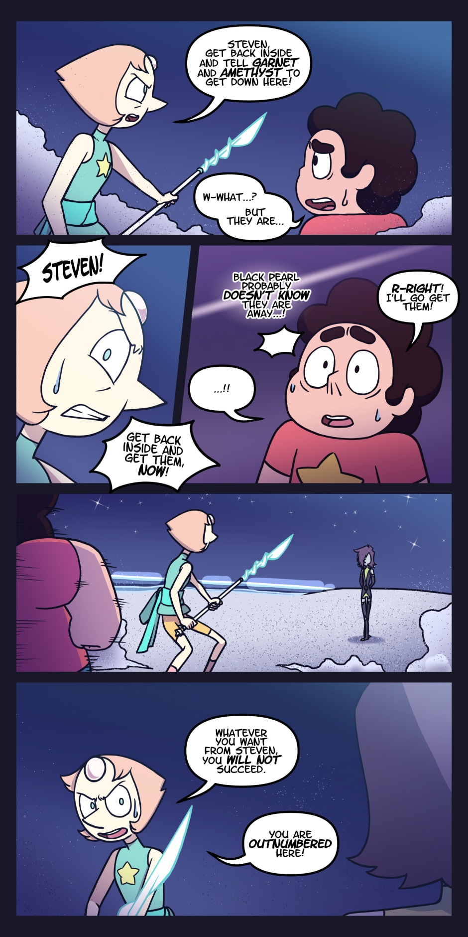 Read Steven Universe : The Story of Black Pearl (SU fan comic) :: ep 15 ...
