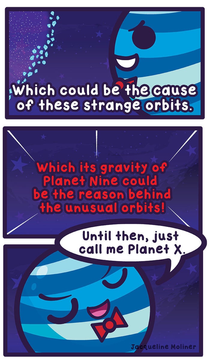 Cosmic Funnies :: Meet Planet Nine | Tapas
