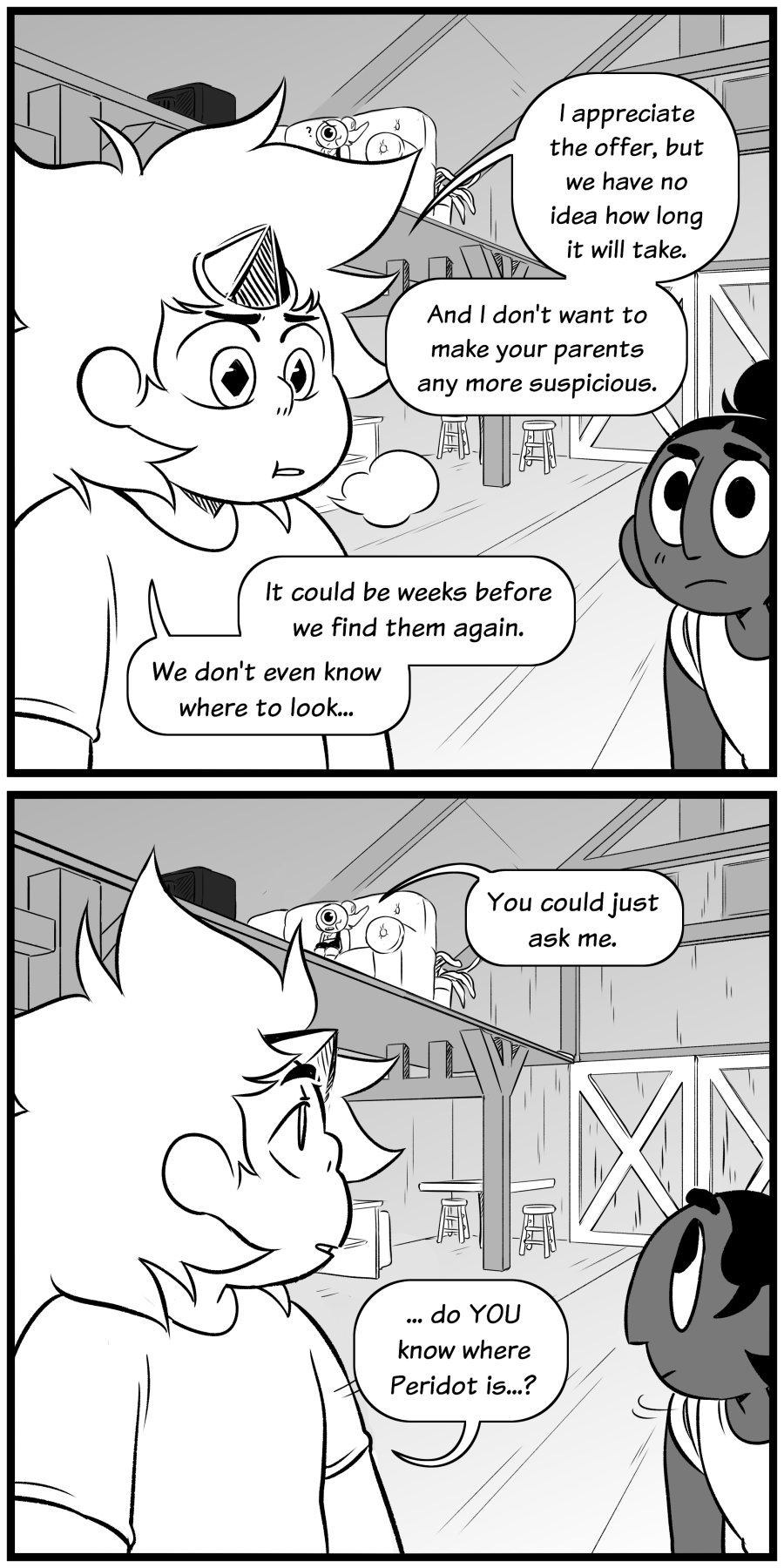 Read Steven *AU*niverse: Ask WhitePearl and Steven :: S4 EP25: The ...