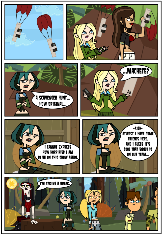 Read Total Drama Outcasts :: Essentials Hunt | Tapas Comics