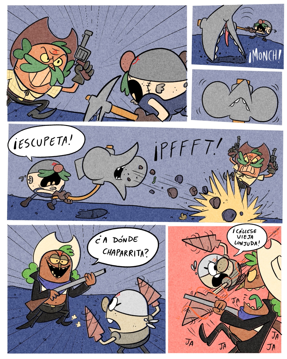 Read Hot Salsa: Deseo tu Pistola (ESP) :: Invasión de Primos | Tapas Comics