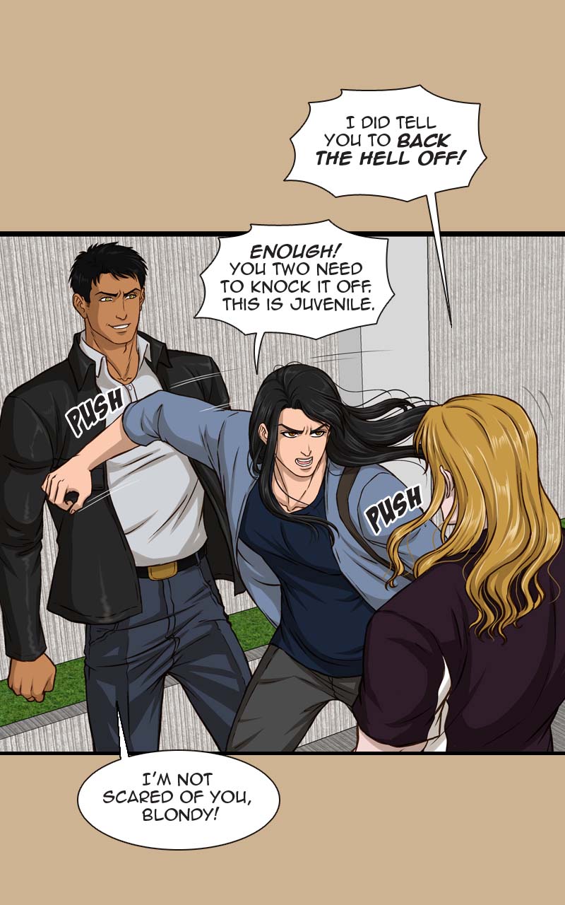 Read Unexpected Omega :: 19. Conflicts: Part 2 | Tapas Comics