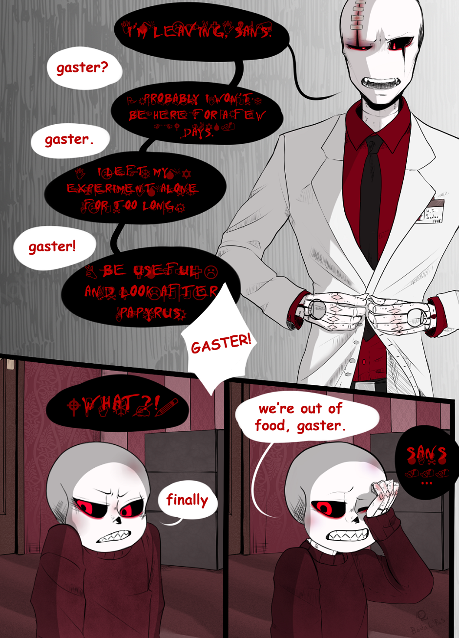Read Use a shortcut! :: Gaster's experiments(UF) | Tapas Comics